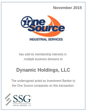 one-source-companies – SSG Capital Advisors, LLC